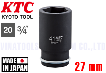 DKV VIET NAM CO.,LTD - Khẩu chụp bulong KTC BP6L-27TP