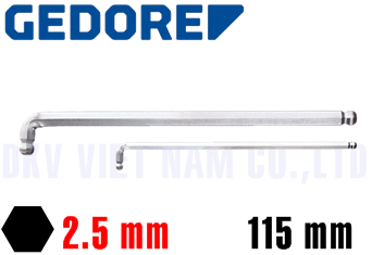 DKV VIET NAM CO.,LTD - Lục giác Gedore 42 DKEL 2,5