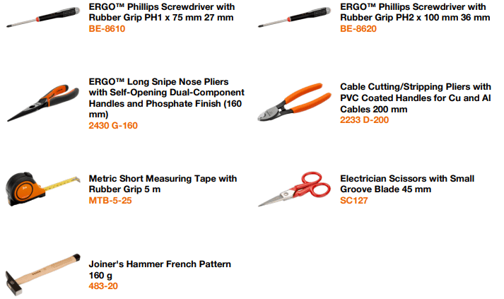 DKV VIET NAM CO.,LTD - Bộ dụng cụ Bahco 4750FB4-18TS001