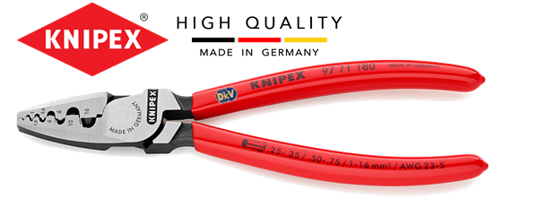 DKV VIET NAM CO.,LTD - Kìm bấm cốt Knipex 97 71 180