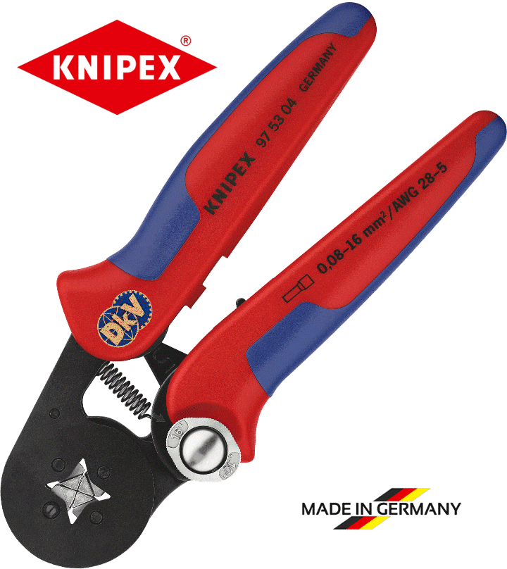 DKV VIET NAM CO.,LTD - Kìm bấm cốt Knipex 97 53 04