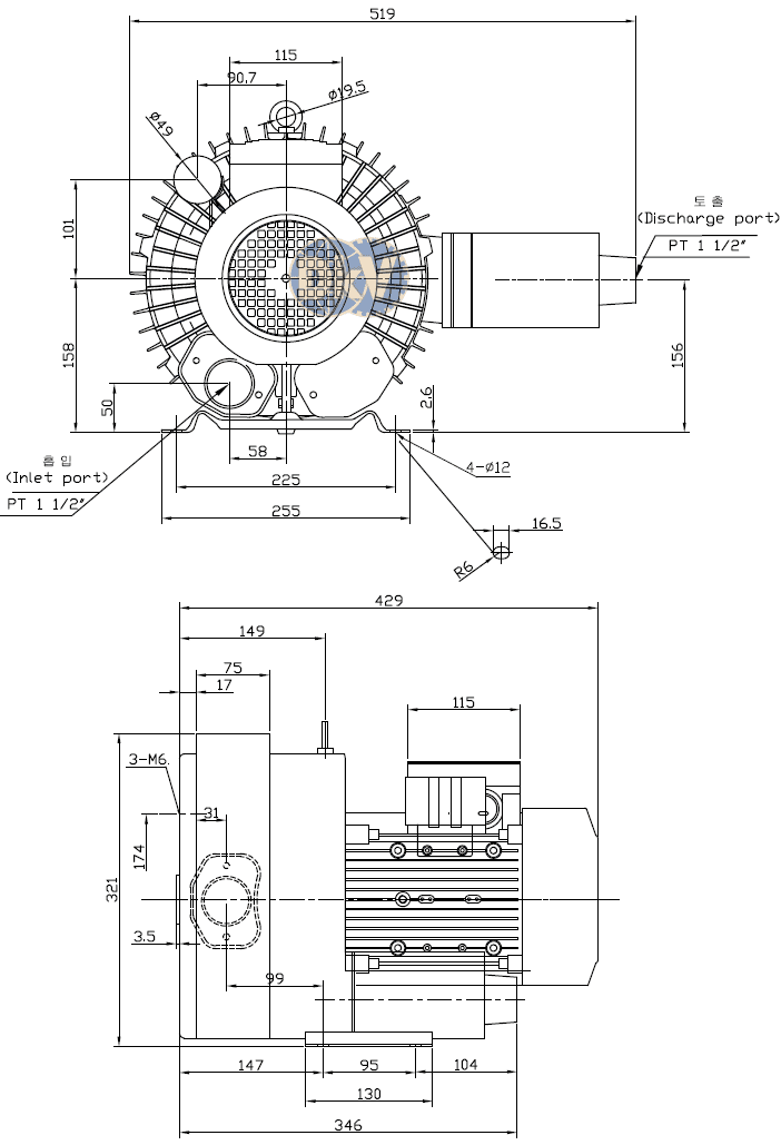 BƠM CHÂN KHÔNG EDWARDS | EDWARDS VACUUM PUMPS Máy thổi khí con sò Inha ...