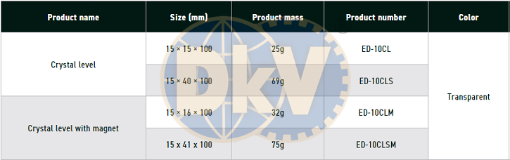 DKV VIET NAM CO.,LTD - Thước thuỷ EBISU ED-10CLS
